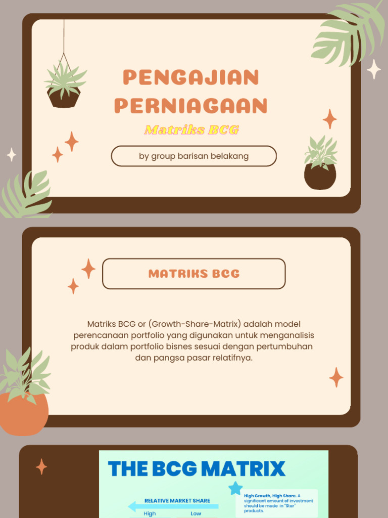 Matriks BCG (Apple) | PDF