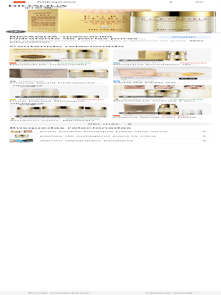 Mascarilla Pure Pearls Bioaqua - Buscar Con Google | PDF