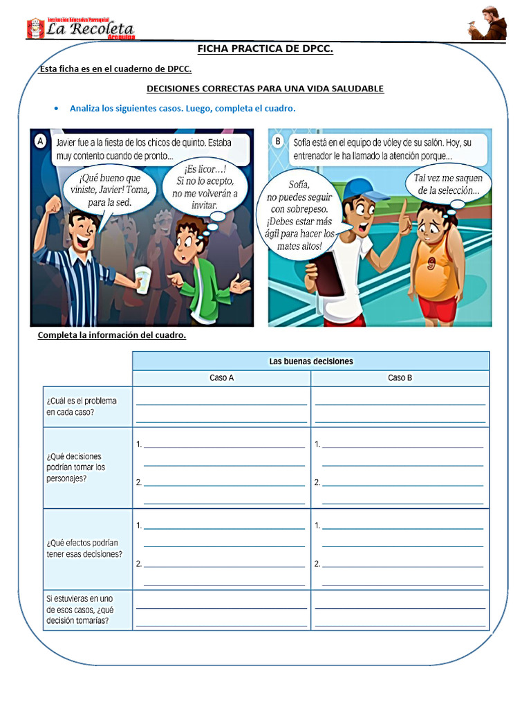 Ficha de 1ro DPCC | PDF