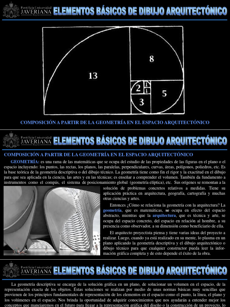 Dib PUJ 3 Clase | PDF | Geometría | Triángulo
