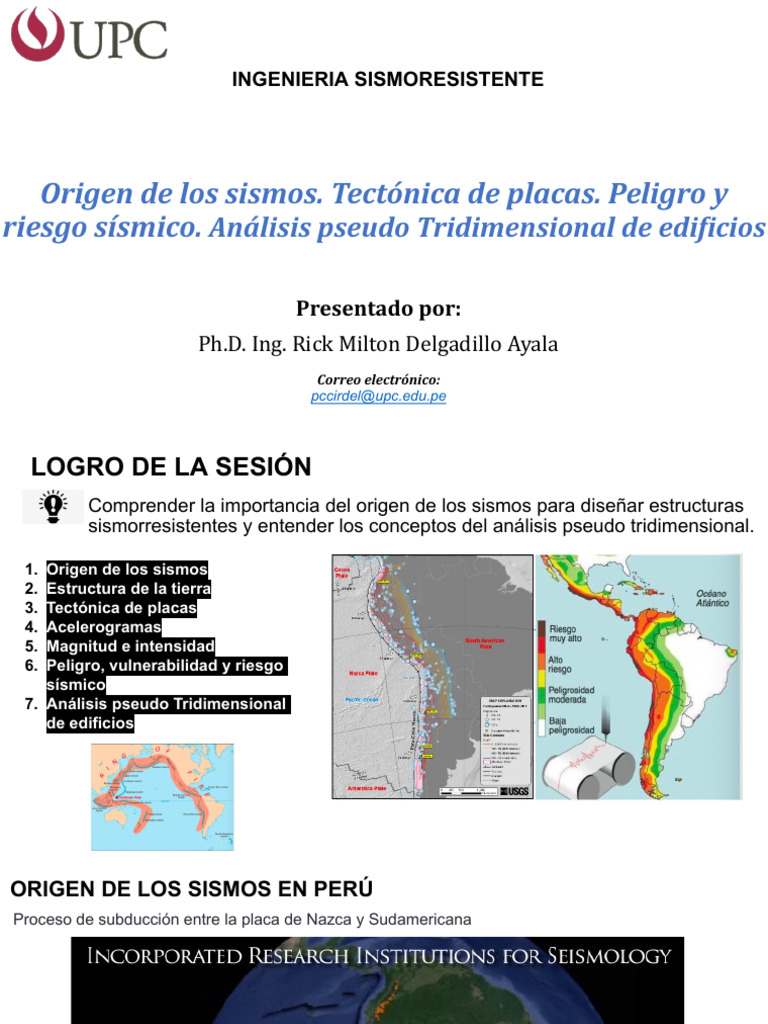 Semana 02 | PDF | Temblores | Sismología