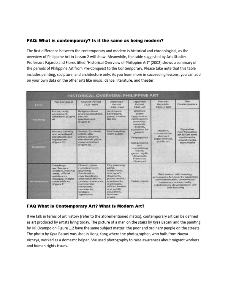 Contemporary Art 1 | PDF | Aesthetics | The Arts