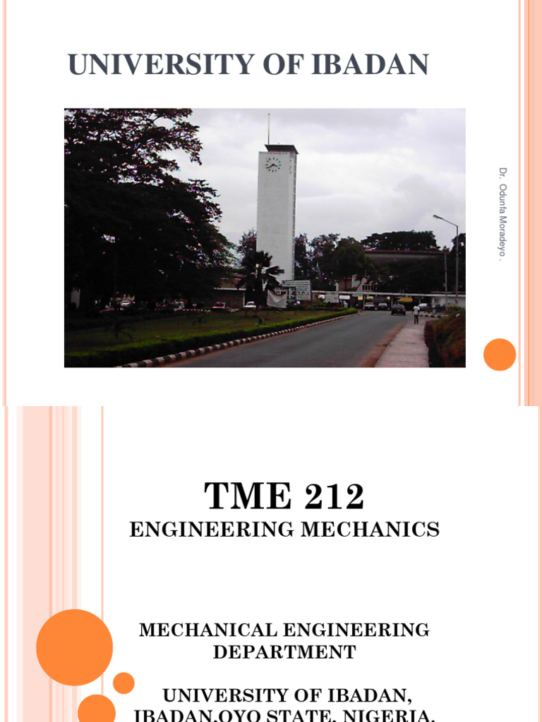 TME 212 Mechanics of Machine - Course Compact - Updated | PDF | Force ...