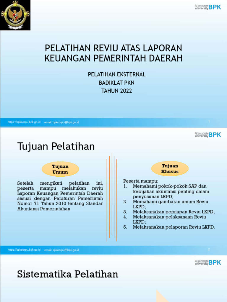 2. BPK CorpU_Slide Reviu atas LKPD H2 net | PDF