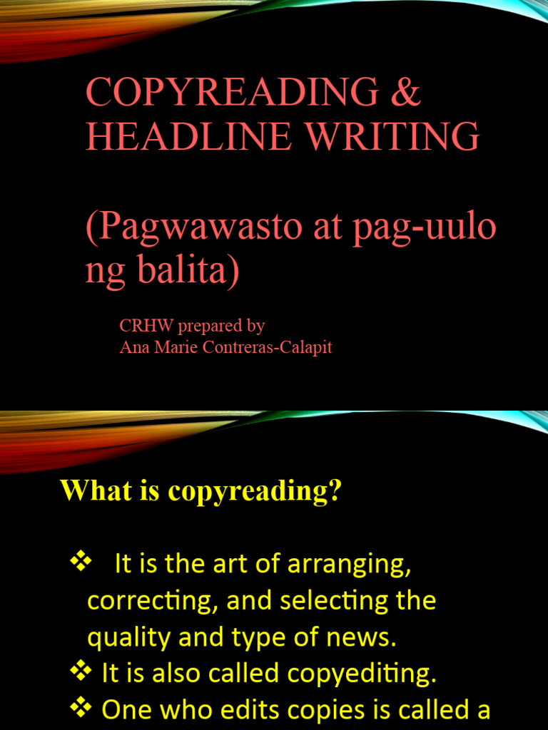 CRHW-ppt-dstrct-training-1 | PDF | Copy Editing | Acronym