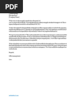 Sample Letter Employers Leave Sanction | PDF