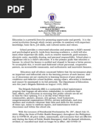 Accomplishment Report in Tree Planting | PDF