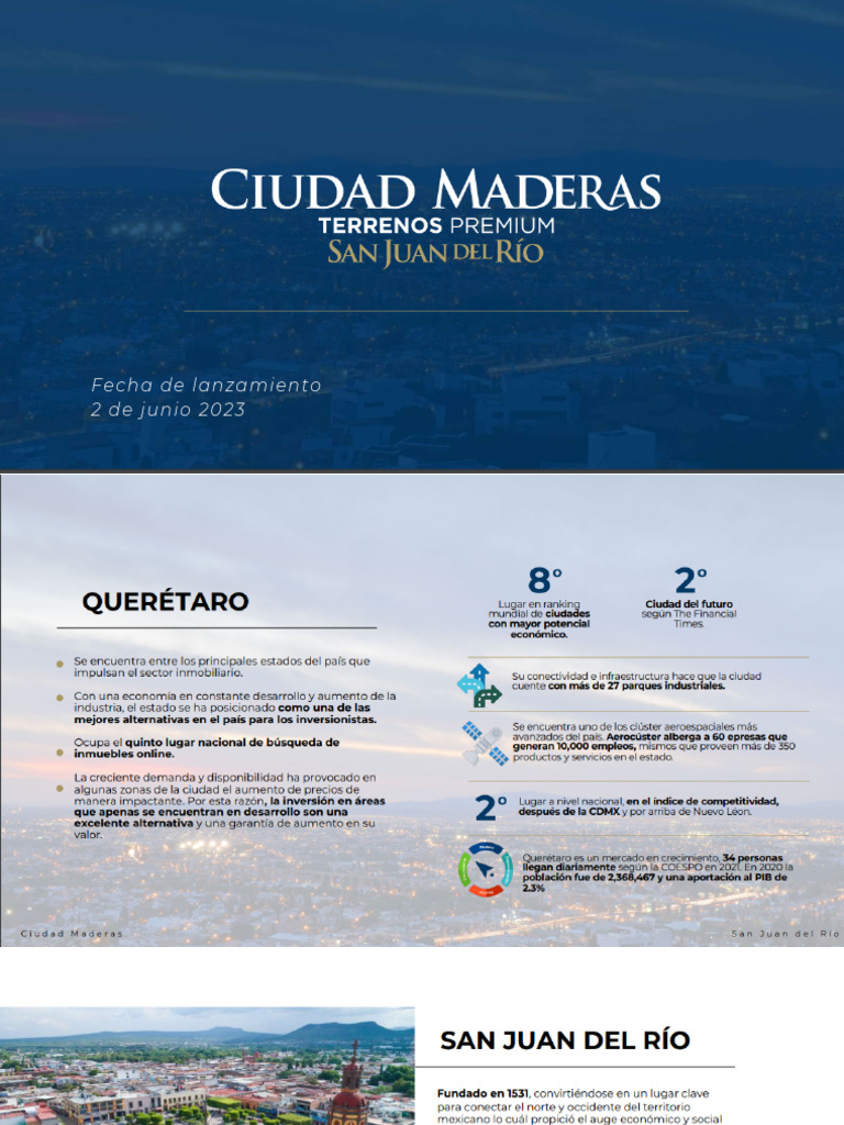 Brochure San Juan del Río | PDF