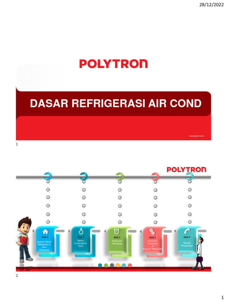 Dasar Sistem Refrigerasi AC | PDF