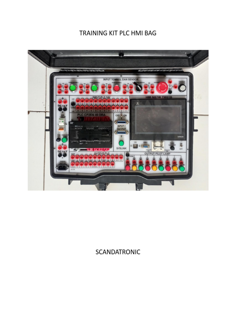 Kit Pelatihan PLC dan HMI Omron | PDF