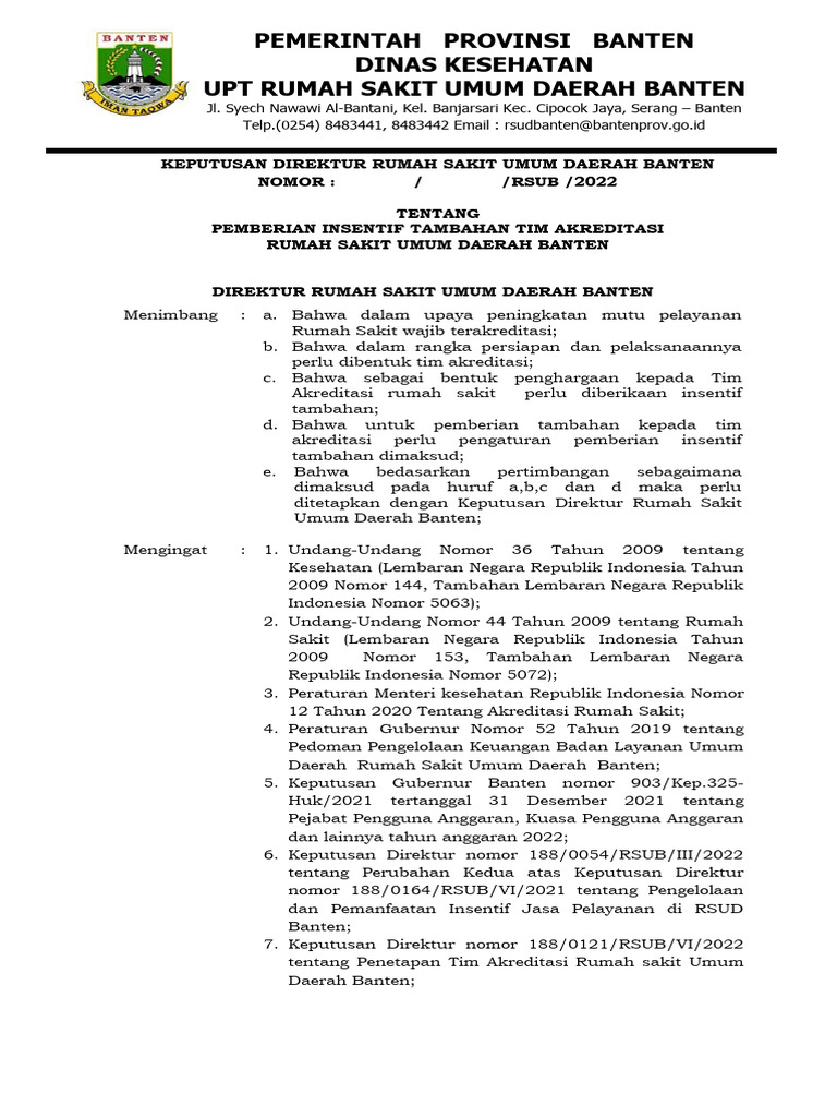 SK Reward Akre 2022 | PDF | Pengelolaan Keuangan & Uang | Teknologi & Rekayasa