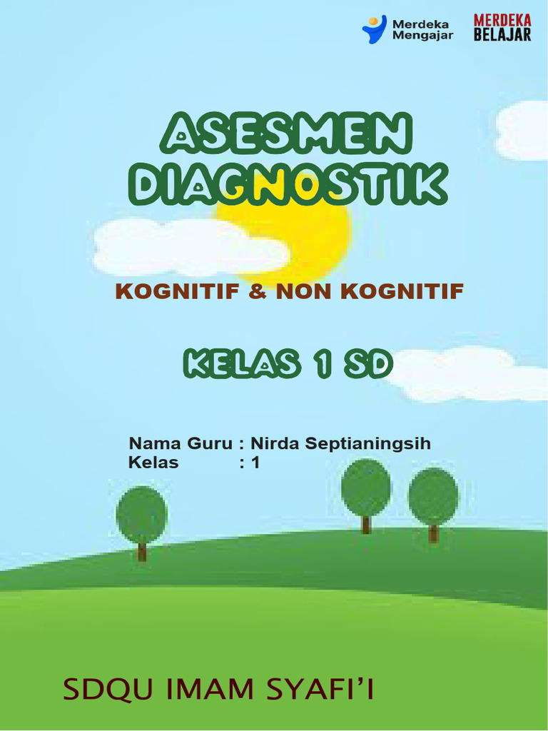 ASESMEN DIAGNOSTIK KELAS 1 Fix | PDF