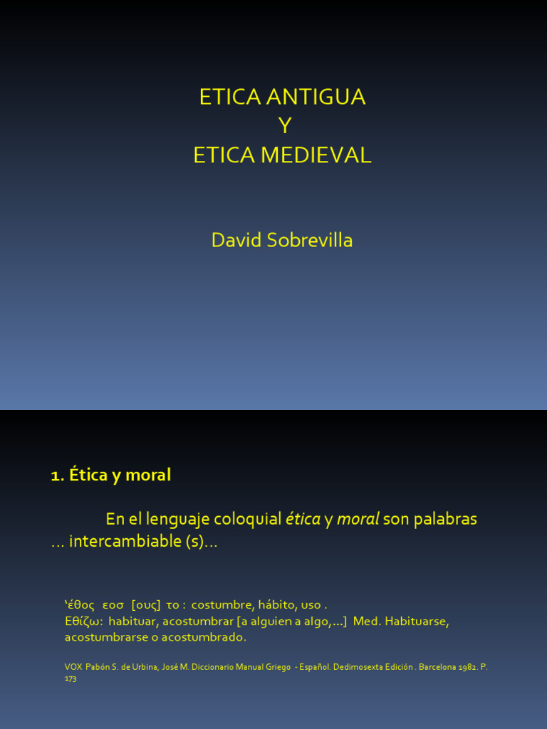 Etica Antigua y Medieval | PDF | Estoicismo | Tomás de Aquino