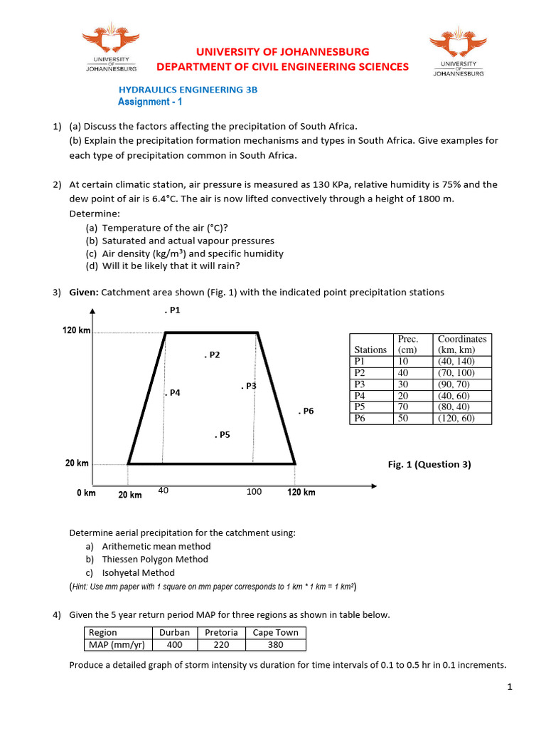 Assignment 1 | PDF | Humidity | Contour Line