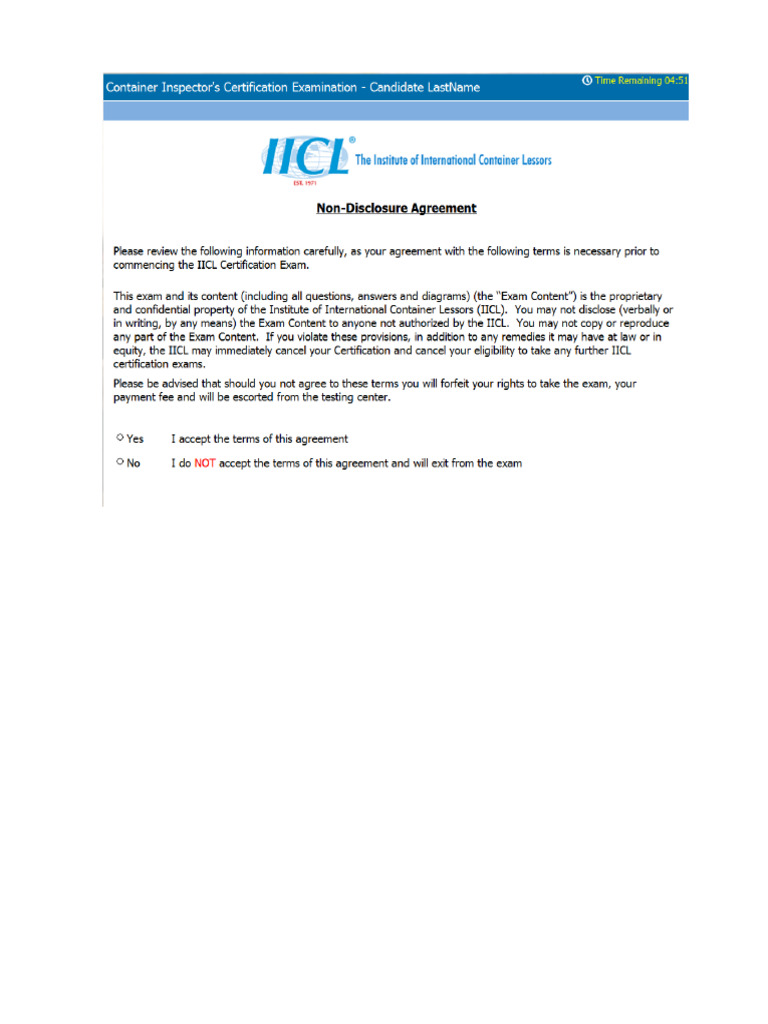 IICL 3 Step - NDA | PDF