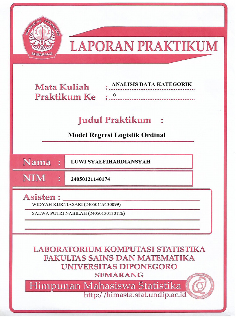 Latihan 6 - Luwi | PDF