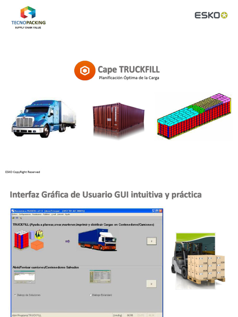Truckfill Load Planning (Brochure ES - A021349) | PDF