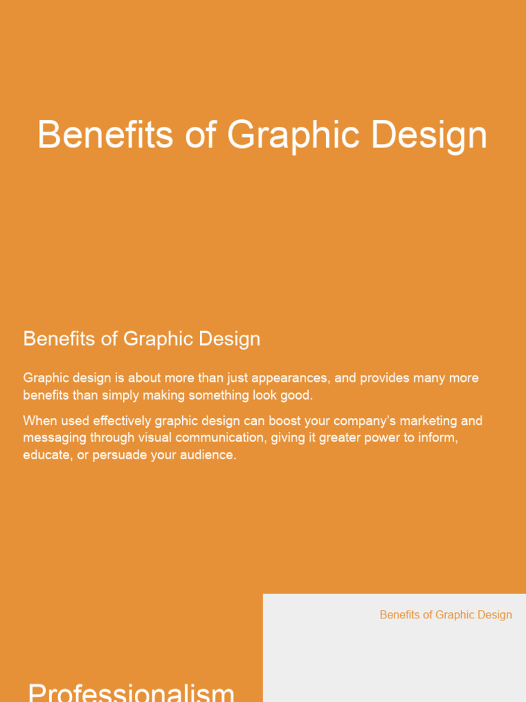 02 Benefits of Graphic Design | PDF | Graphic Design | Brand