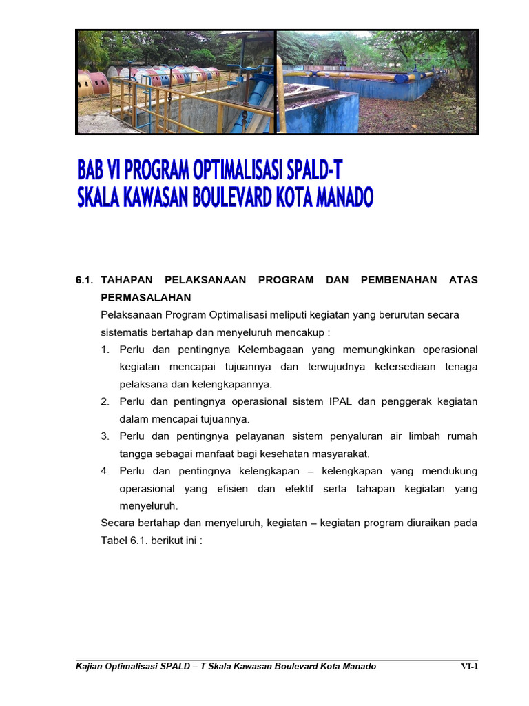 Optimalisasi SPALD-T Manado | PDF