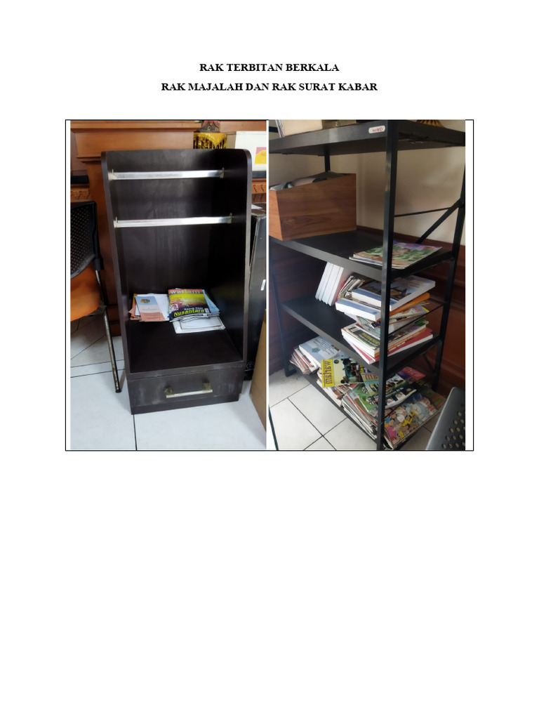 Jumlah Rak Terbitan Berkala | PDF