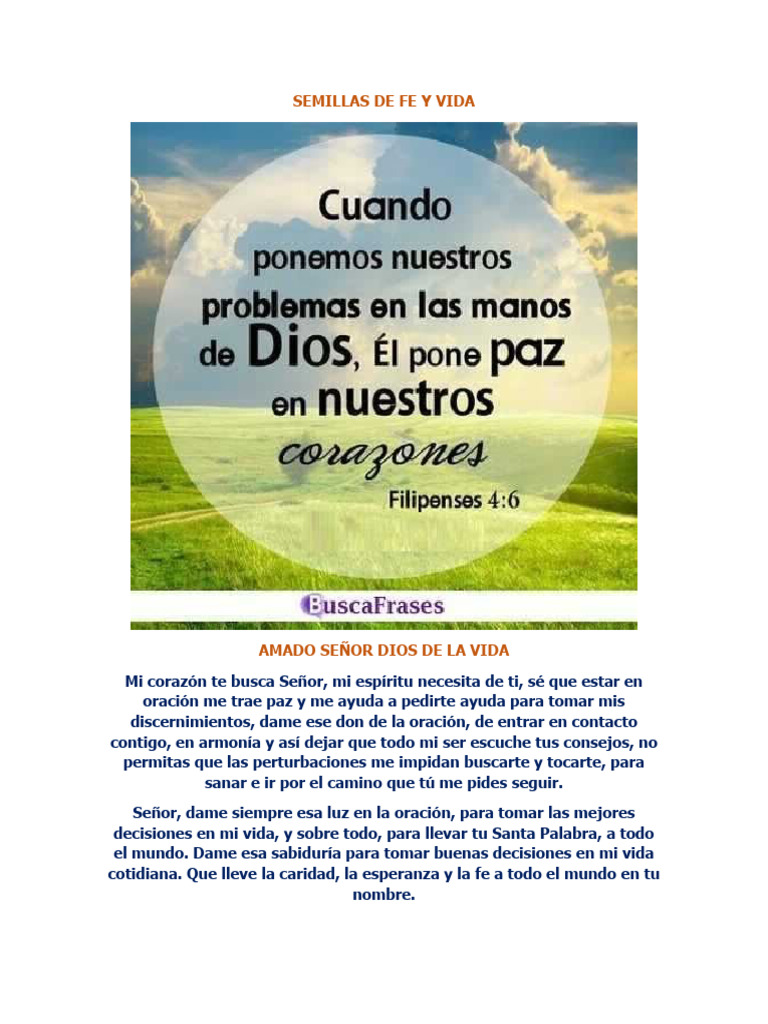 Semillas De Fe Y Vida 2 Pdf