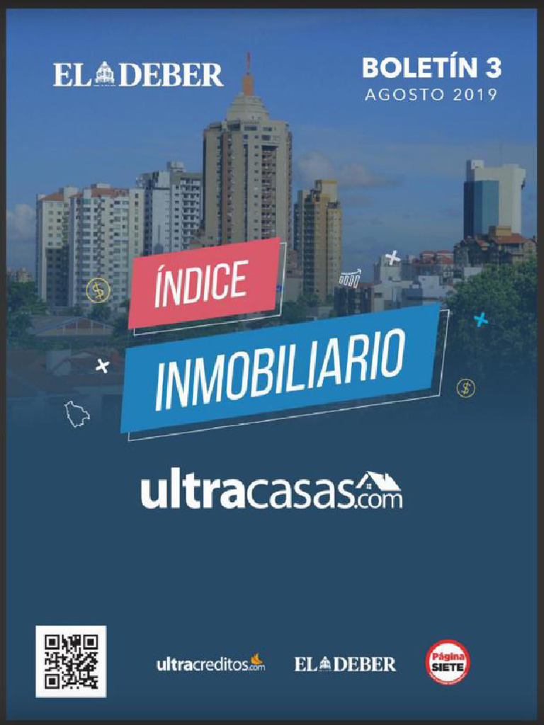 Indice Inmobiliario Boletin 3 El Deber 2017 - 2019 PDF | PDF