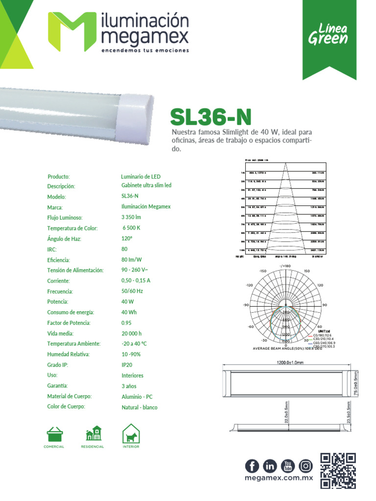 SL36 - Fichafecnica 2018 | PDF | Ligero | Encendiendo