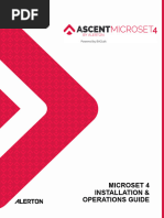 Microset 4 Installation & Operations Guide | PDF | High Voltage ...