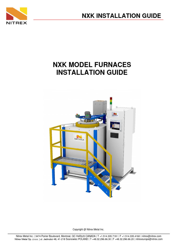 NXK Installation Guide 003 | PDF | Valve | Gases