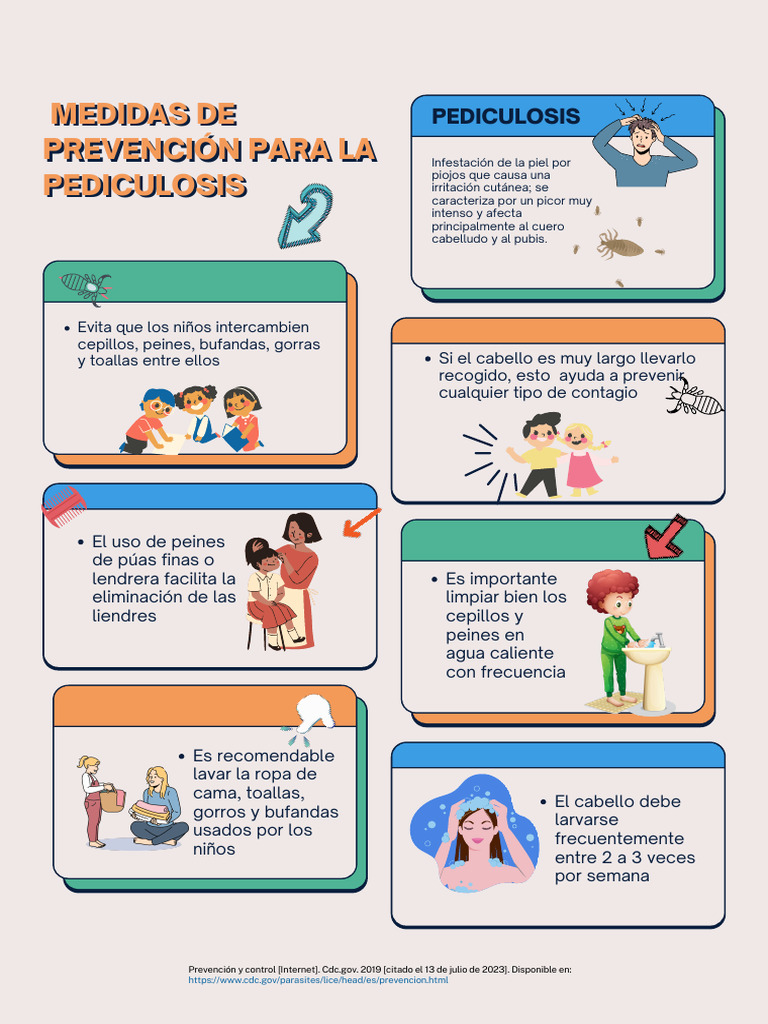 Medidas de Prevención de Pediculosis y Escabiosis | PDF | Enfermedades y trastornos | Medicina ...