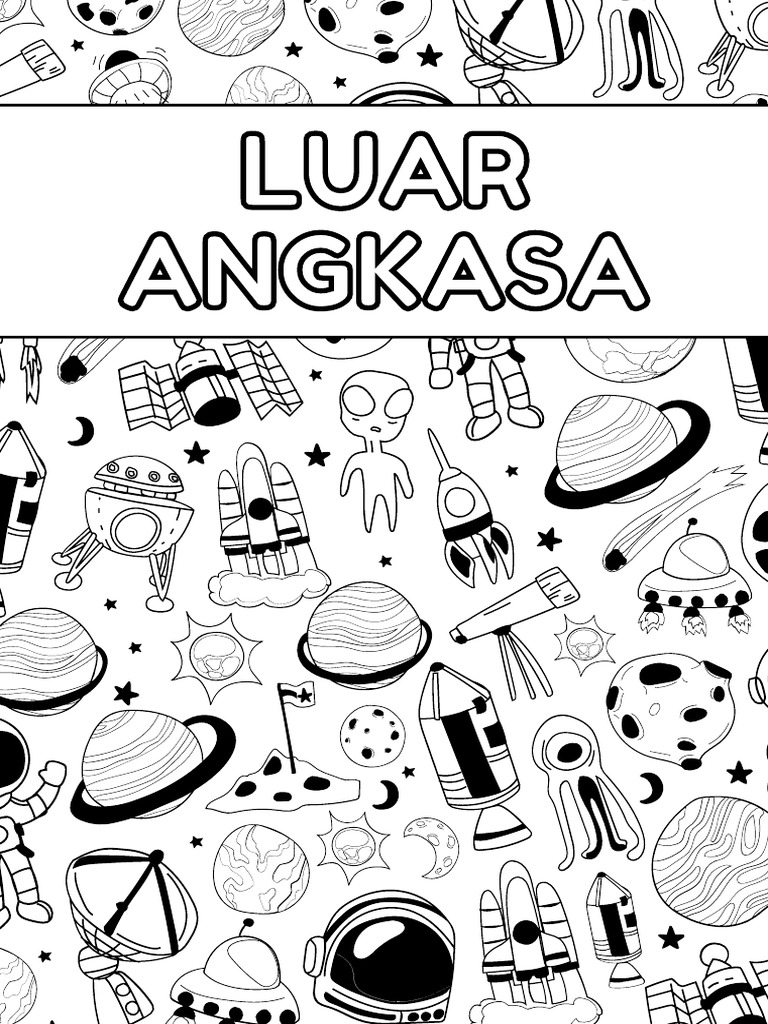 Mewarnai Luar Angkasa | PDF