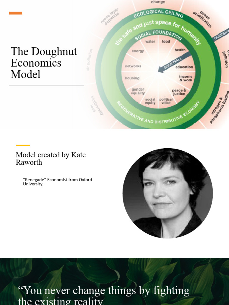 The Doughnut Economics Model-1 | PDF | Natural Environment | Economies