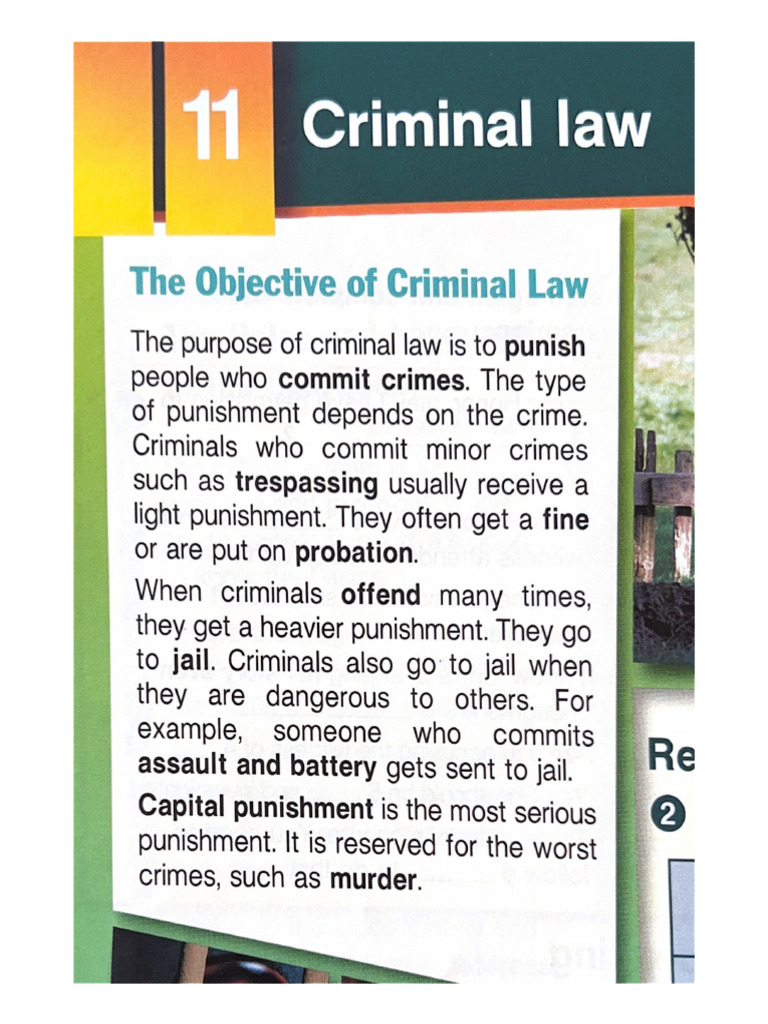 Criminal Law Reading, PT 2,3,4 | PDF