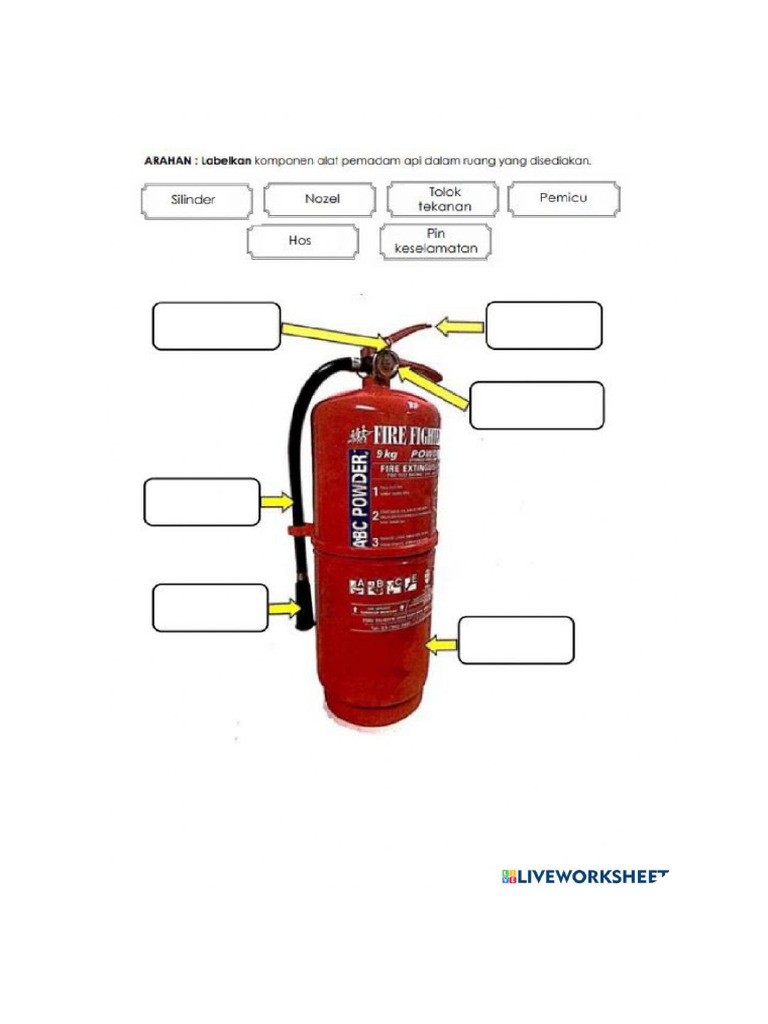 Label Alat Pemadam API | PDF