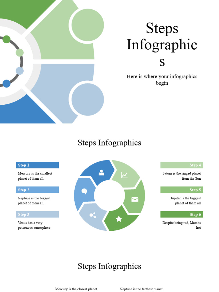 Steps Infographics by Slidesgo | PDF | Planets | Solar System