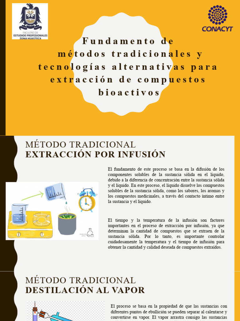Destilacion Al Vapor, Infusion | PDF | Destilación | Líquidos