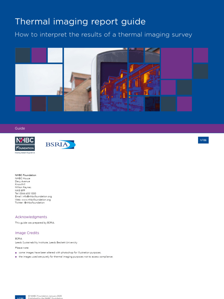 Thermal Imaging Report Guide | PDF | Thermography | Infrared