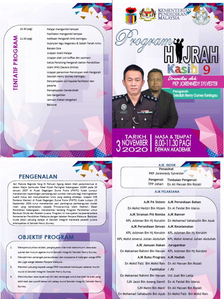 BROSUR hijrah kasih | PDF