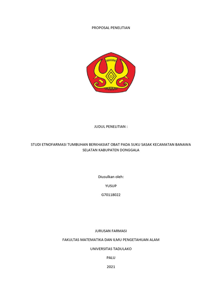 Proposal Penelitian Ucup | PDF | Pengembangan Diri | Sains & Matematika