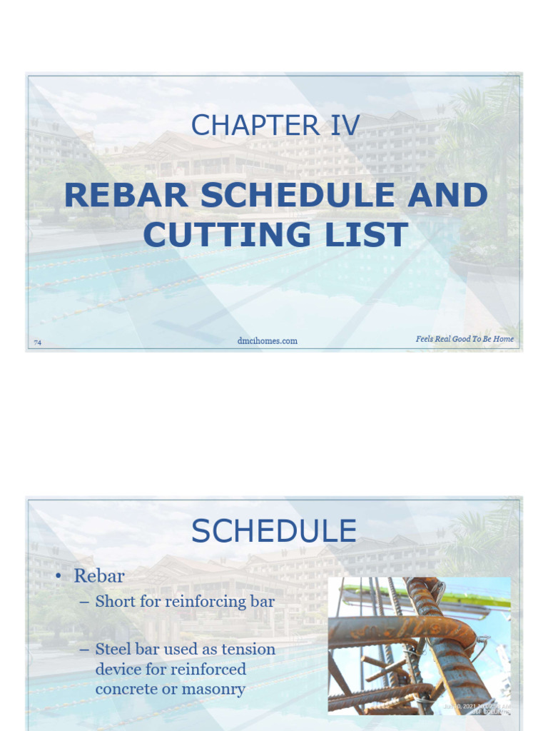 Rebar Handouts | PDF | Beam (Structure) | Column