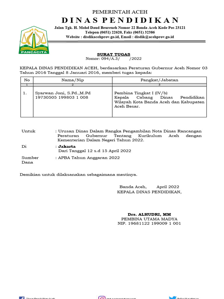 Telaahan Staff Pak Bahar | PDF