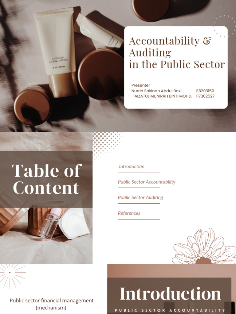 Accountability in Public Sector | PDF | Audit | Accountability
