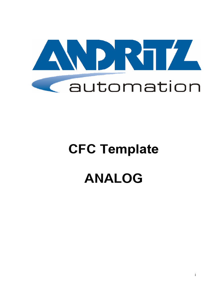 Documentation Cfc Templates Analog Rev01 Pdf Software Engineering Computer Programming 3588