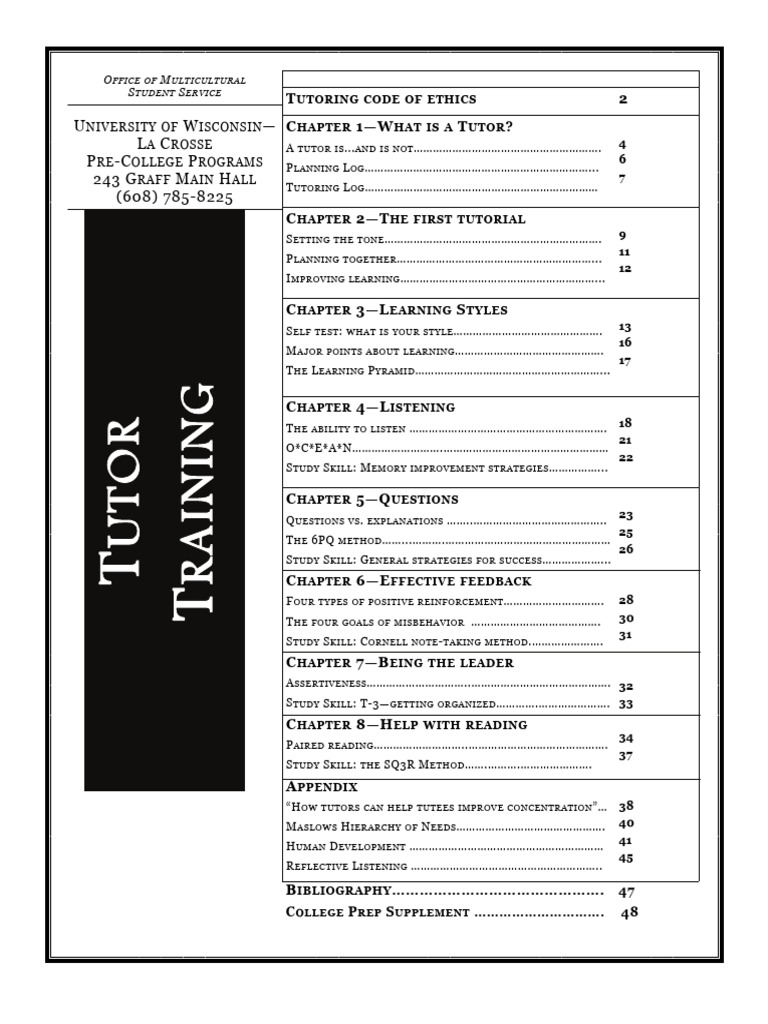 PCP Training Manual | PDF | Learning Styles | Learning
