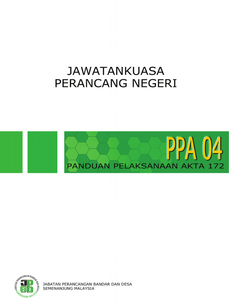 PPA 04 Jawatankuasa Perancang Negeri | PDF