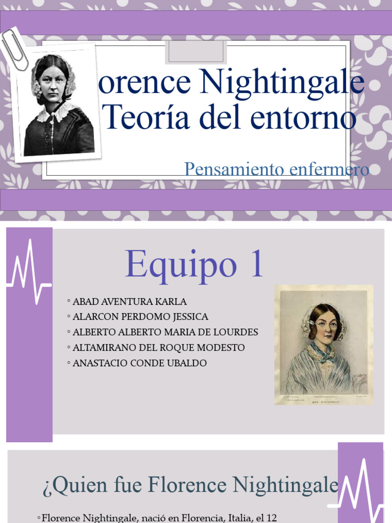 Florence Nightingale | PDF | Enfermería | ruiseñor de Florencia