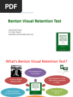 Brief Visuospatial Memory Test-Revised (BVMT) Scoring | PDF | Standard ...