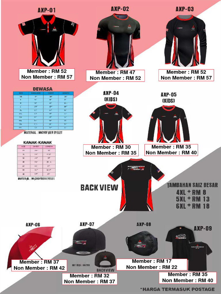 MXOC Merchandise 2021 AXP | PDF