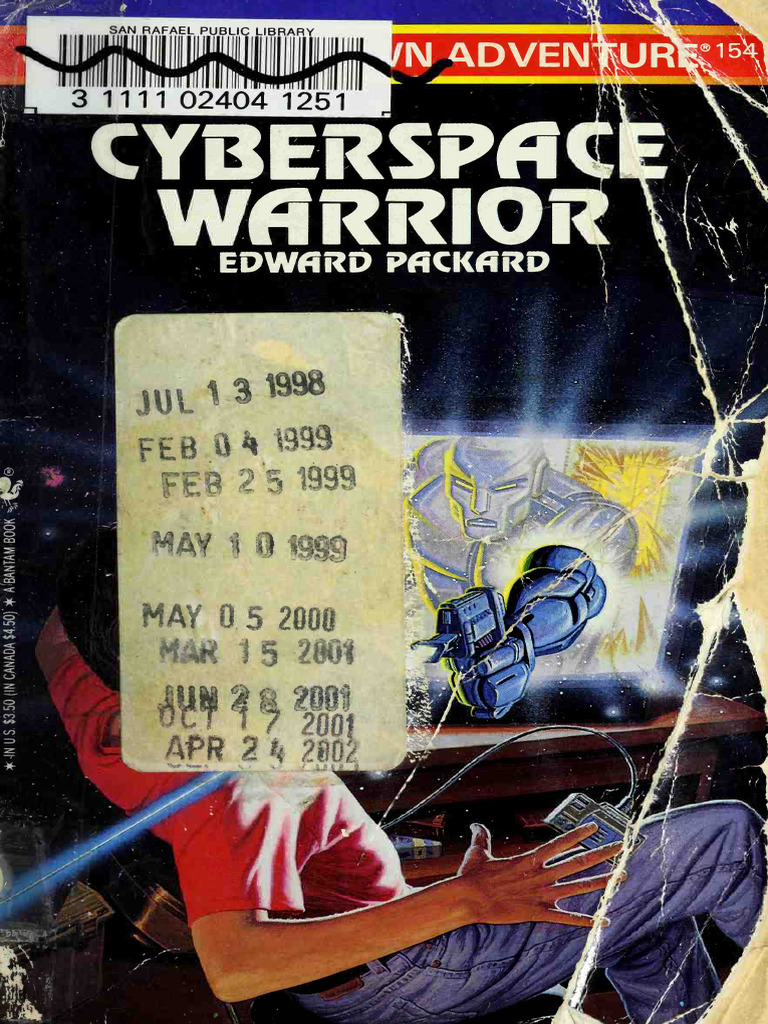 Cyberspace Warrior (Choose Your Own Adventure No. 154) (Edward Packard ...