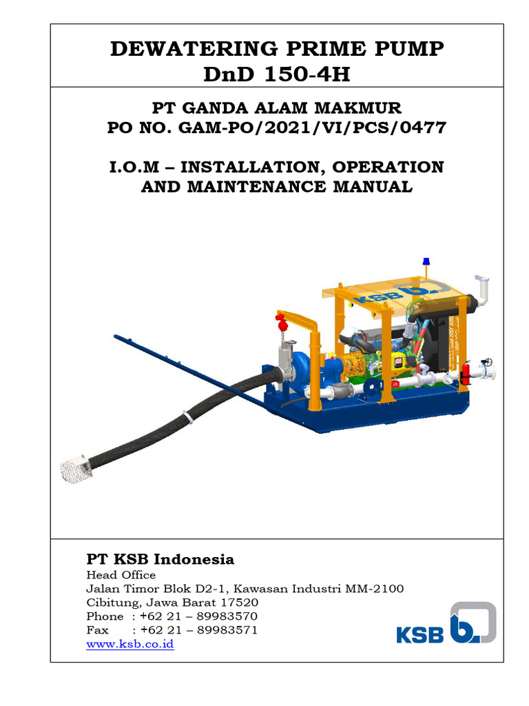 P2106069 - Manual Book DND 150 Volvo | PDF | Indemnity | Damages